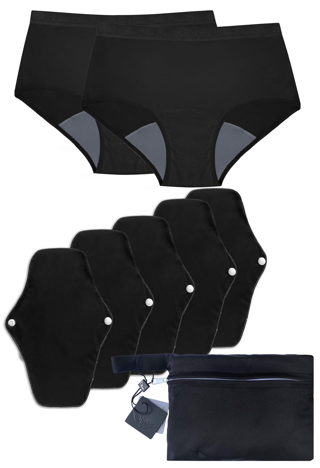 Period & Light Bladder Leakage Essentials Set | B Free Australia