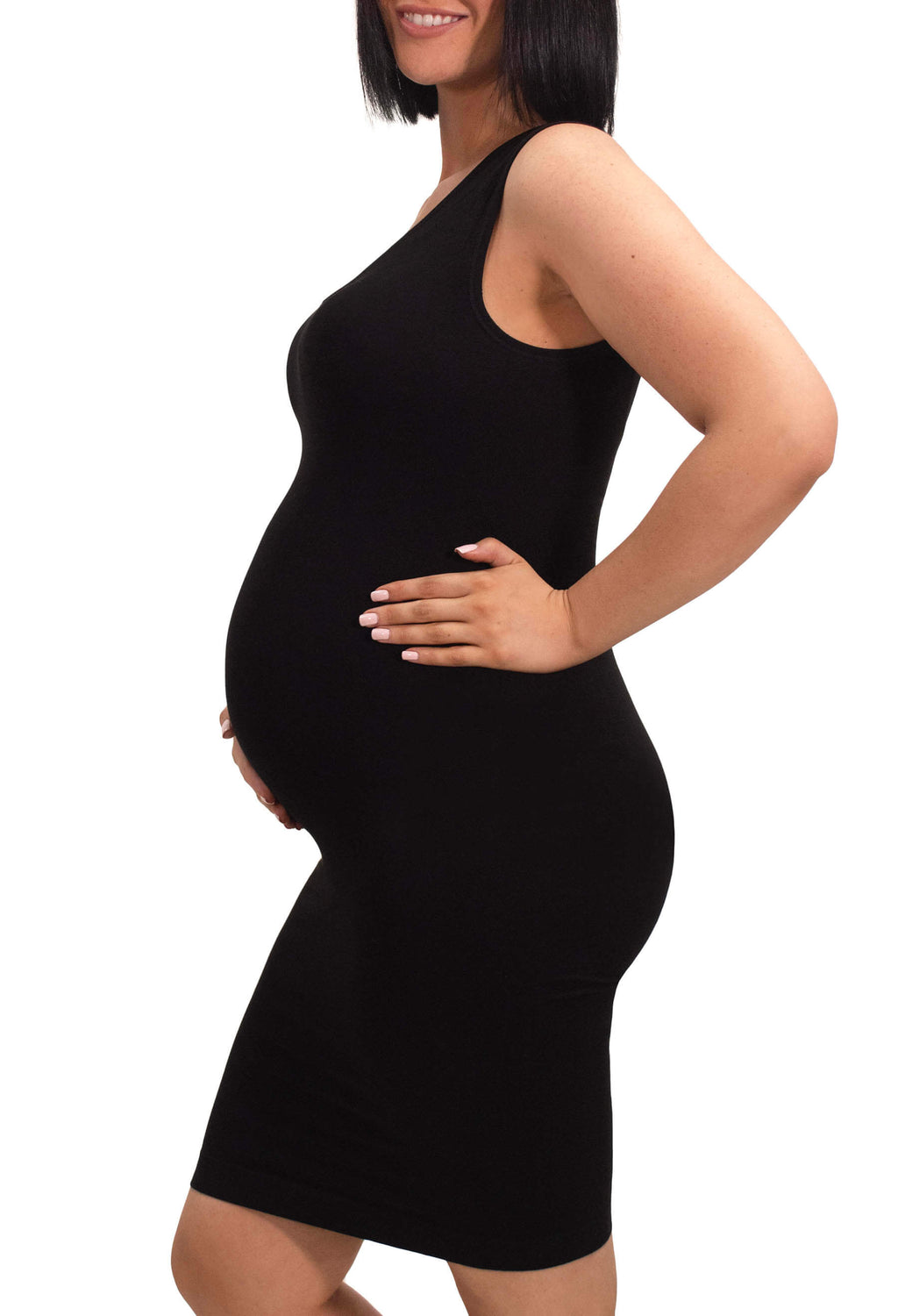 Bamboo Maternity Tank Dress | B Free Maternity Wear Australia – B Free ...