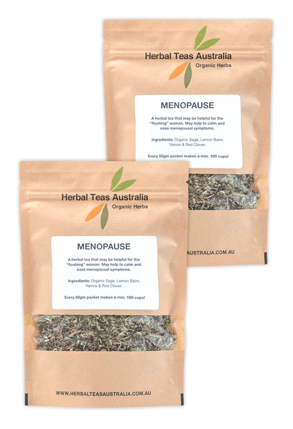 Organic Menopause Herbal Tea - 2 Pack | B Free Australia
