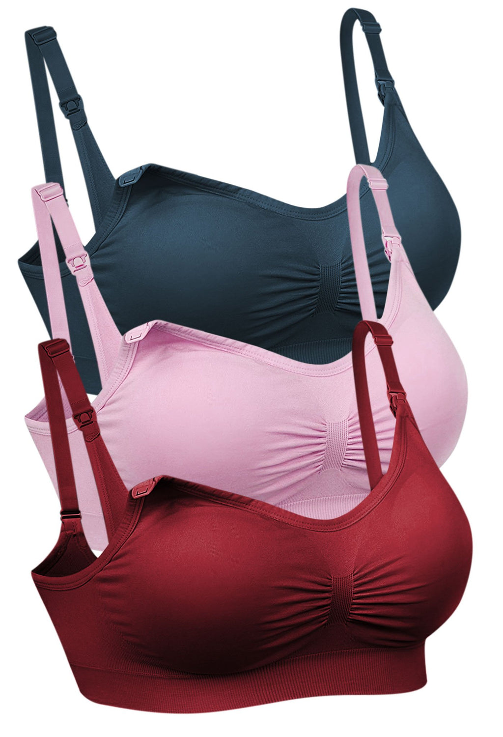 Bamboo Maternity & Nursing Bra - Fancy 3 Pack | B Free Australia